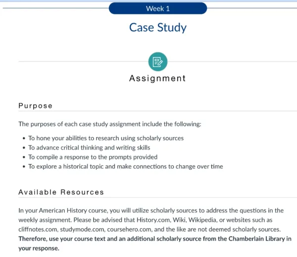 HIST405N Week 1: Case Study - Nurse-IQ